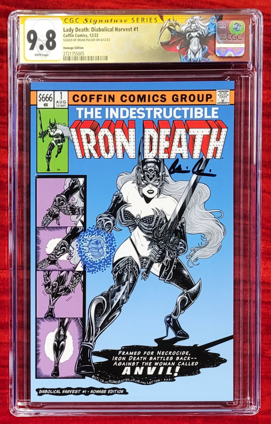 Coffin Comics Shop: Brian Pulido's Lady Death, La Muerta, Hellwitch ...