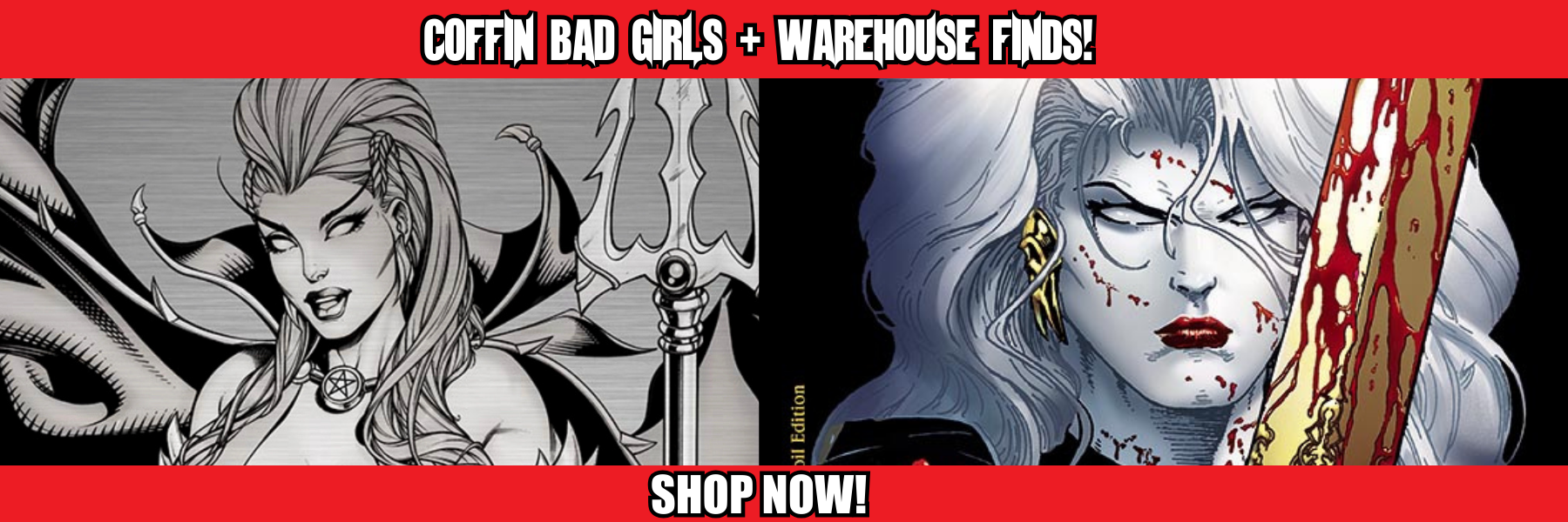 Coffin Comics Shop: Brian Pulido's Lady Death, La Muerta, Hellwitch ...