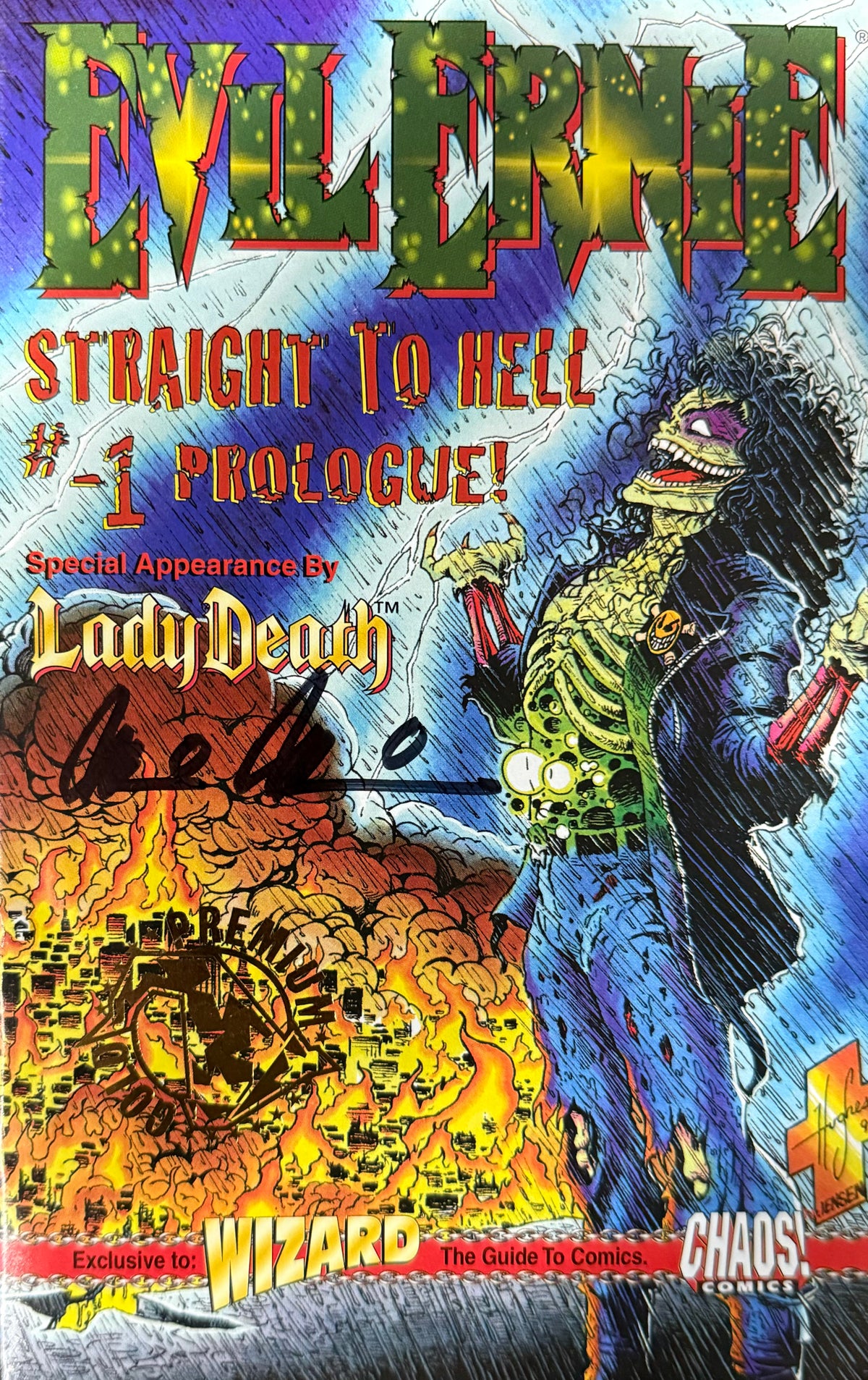 Evil Ernie: Straight to Hell #1 - Ashcan Prologue Edition - Pulido Sig ...