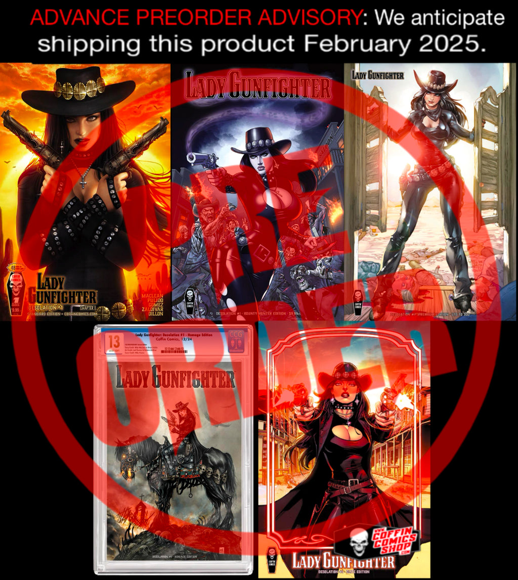 Coffin Comics Shop: Brian Pulido's Lady Death, La Muerta, Hellwitch ...