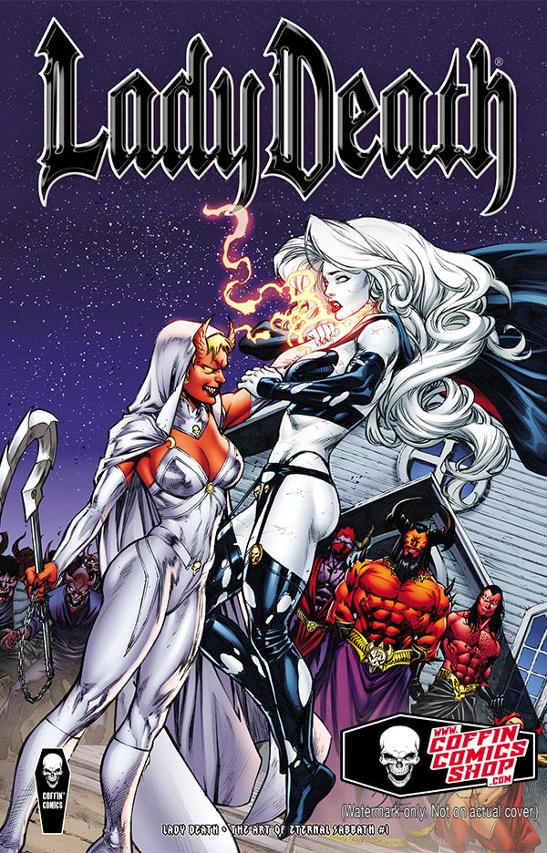 Lady Death: The Art of Eternal Sabbath #1 — CoffinComicsShop.com