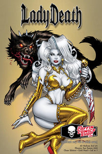 Lady Death: All Hallows Evil #1 - Gold Pearl Edition (Catacomb 10/23 ...