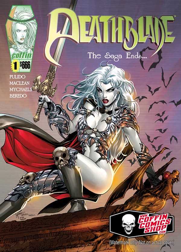 Lady Death: Deathblade Metallicard — CoffinComicsShop.com