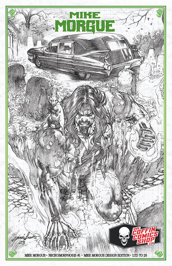 Mike Morgue: Necromorphosis #1 - Mike Morgue Design Edition ...