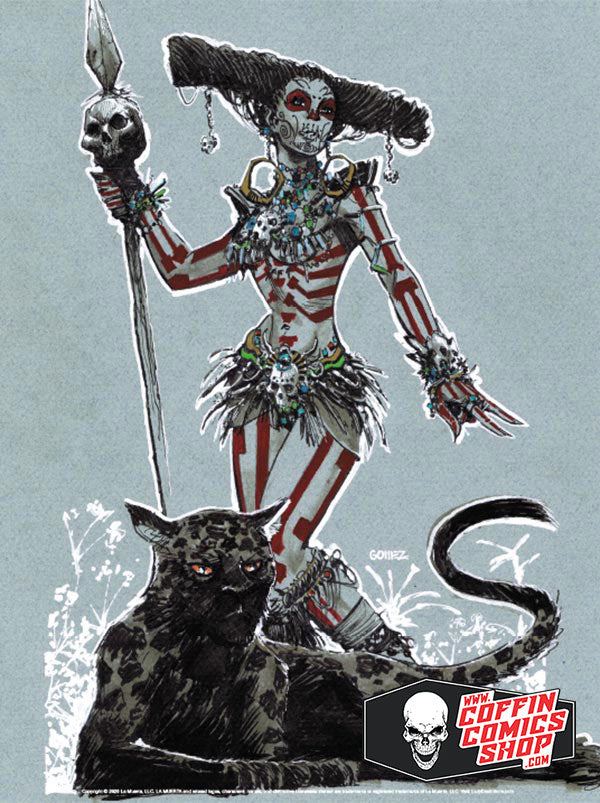 La Muerta: Infinityverse Jaguar Claw 9x12” Mini Print — CoffinComicsShop.com